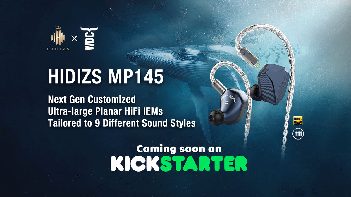 Hidizs MP145 The Next Gen Ultra-large Planar HiFi In-ear Monitors