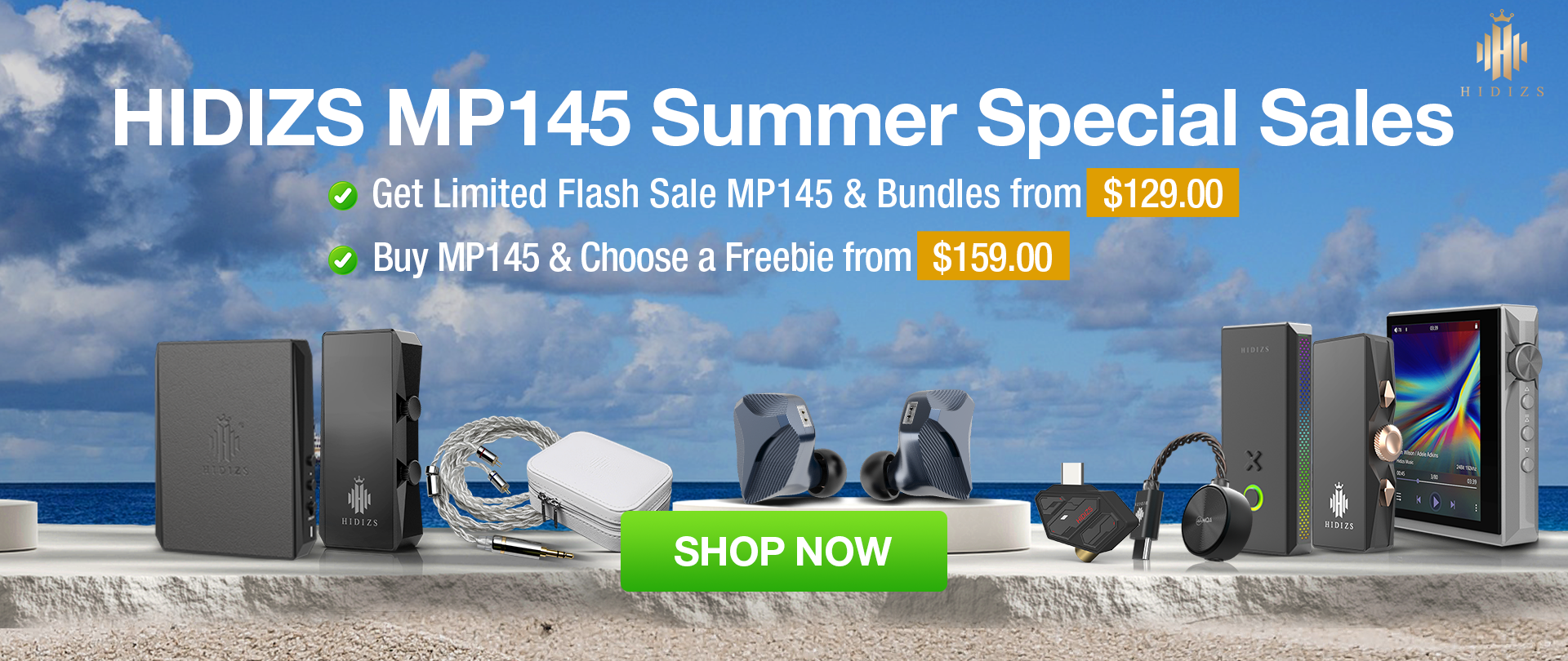 Hidizs | Portable Premium Digital Audio Players (DAP)