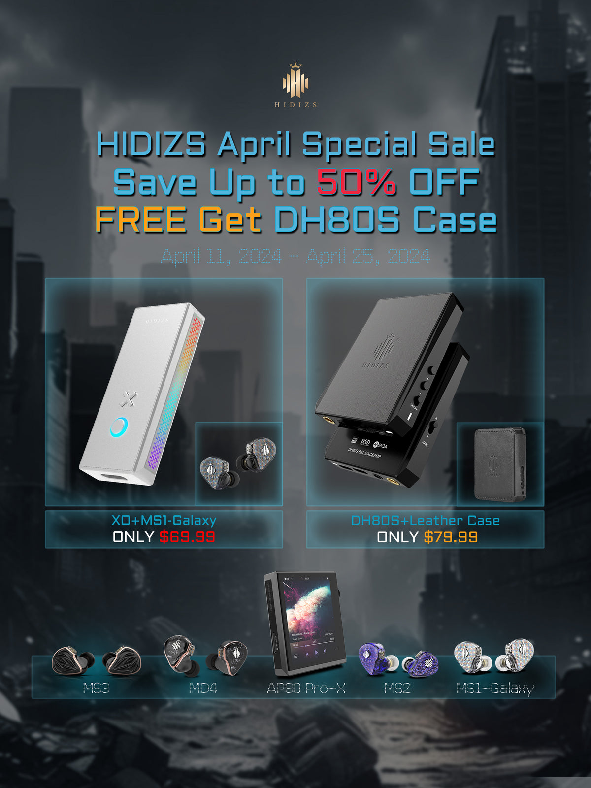 HIDIZS April Special Sale