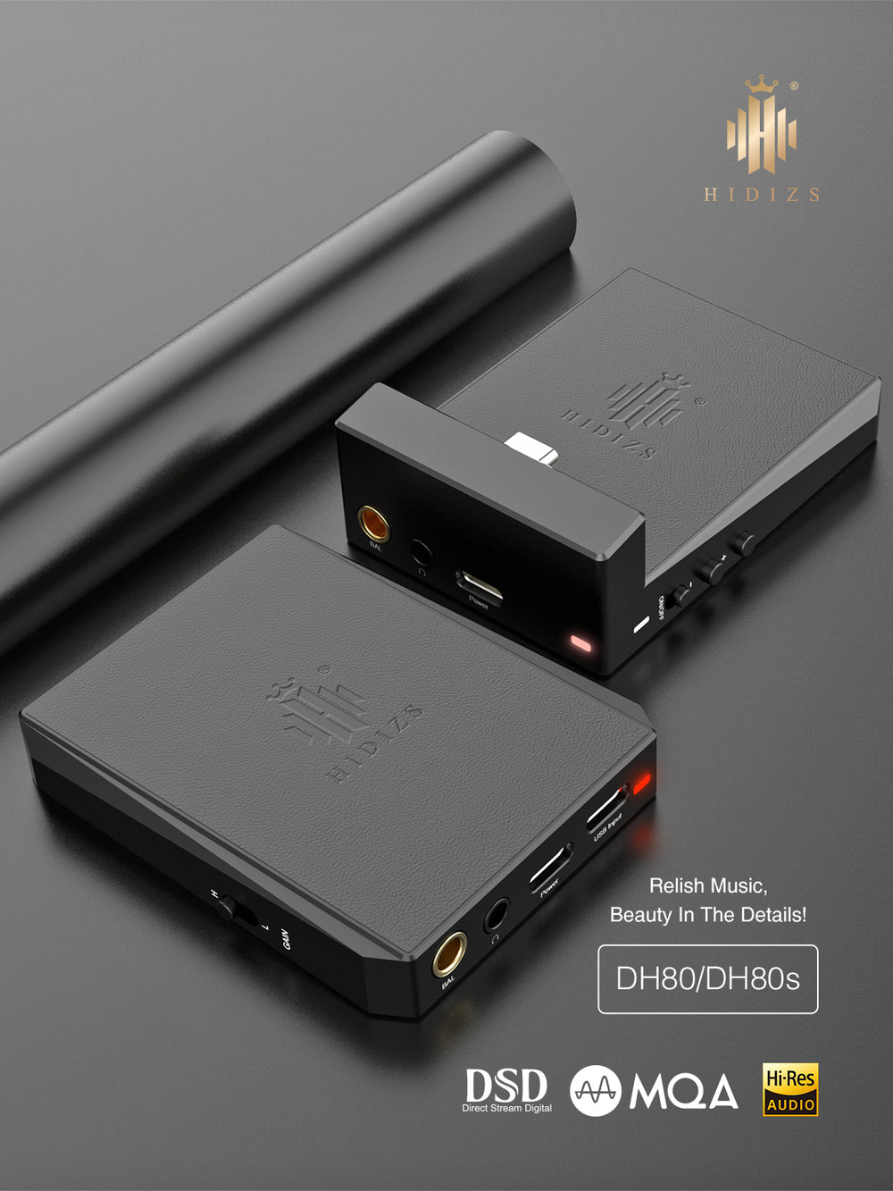 DH80S + Leather Case Bundle