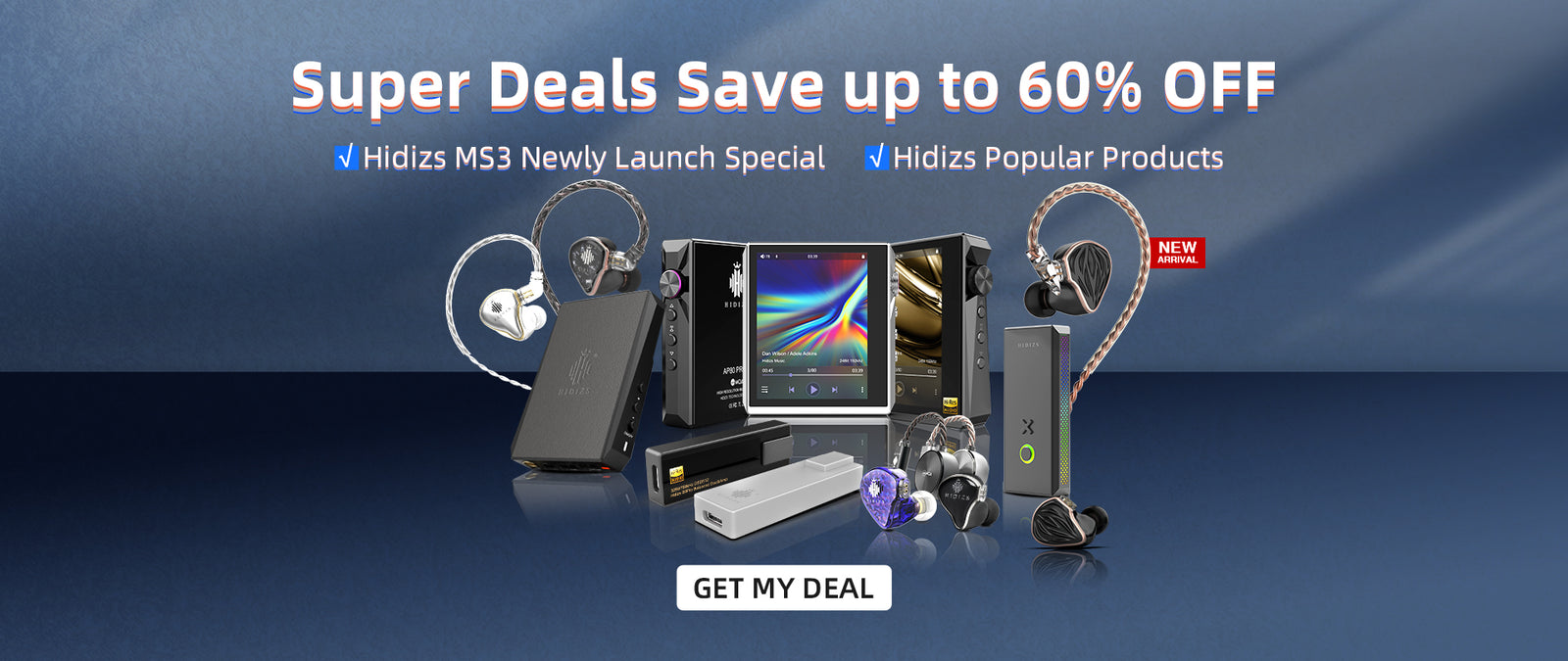 Hidizs | Portable Premium Digital Audio Players (DAP)