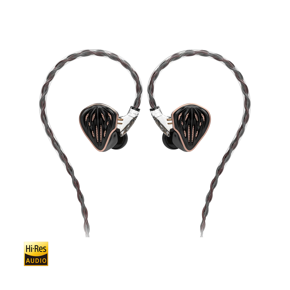 HIDIZS MS5 4BA 1DD Hybrid 5 Units HiFi In-Ear Monitors Earphones