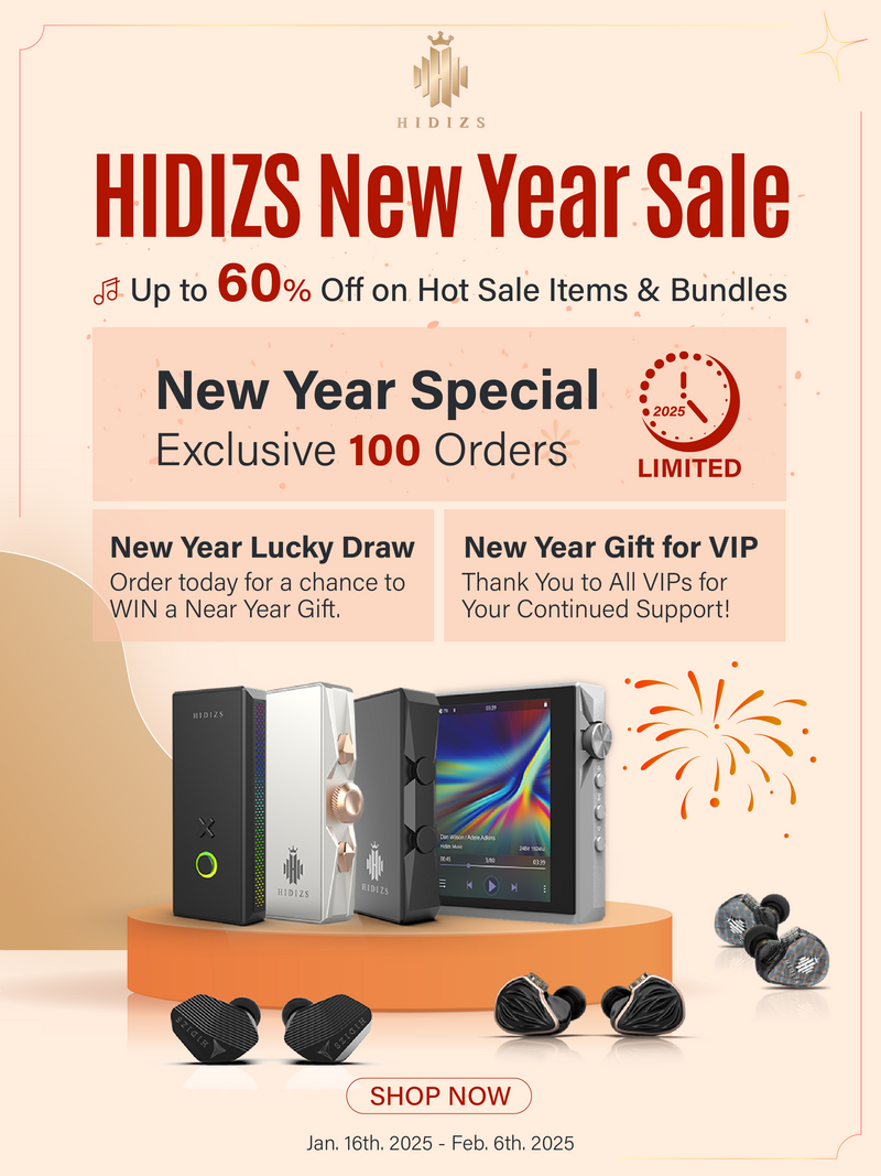 Hidizs | Portable Premium Digital Audio Players (DAP)