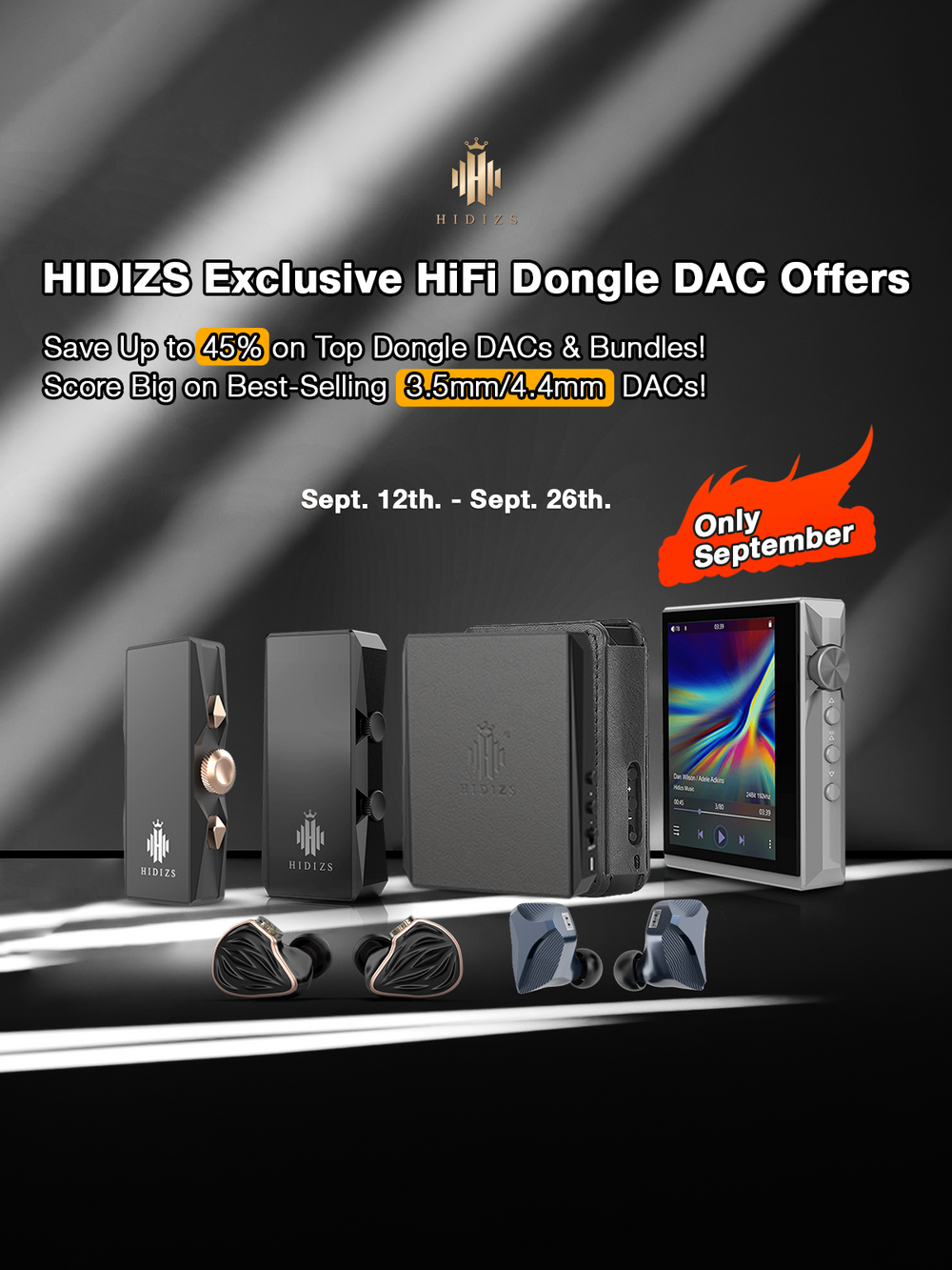 HIDIZS Exclusive HiFi Dongle DAC Offers