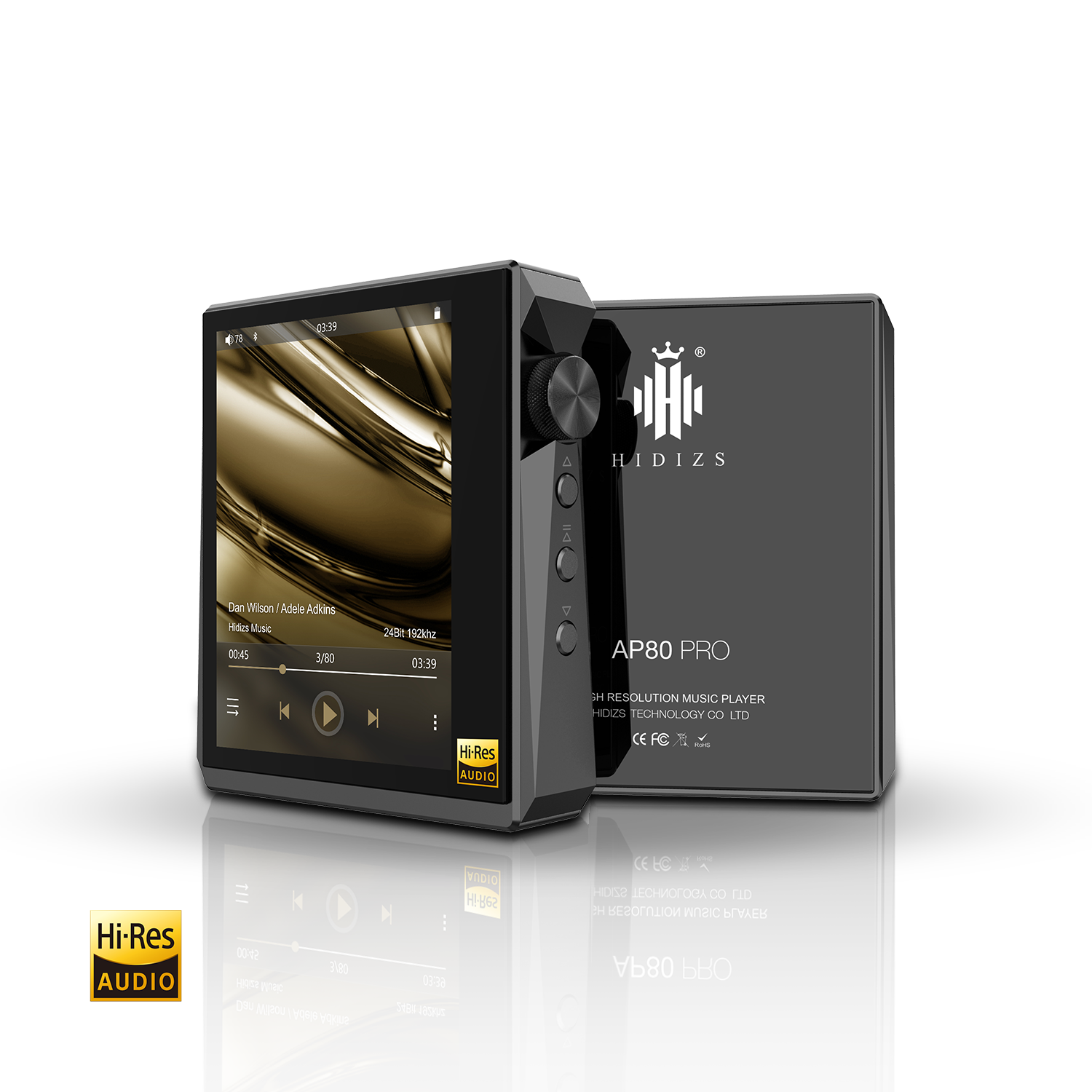 Hidizs AP80 Pro Portable LDAC Lossless MQA Music Player | Hidizs