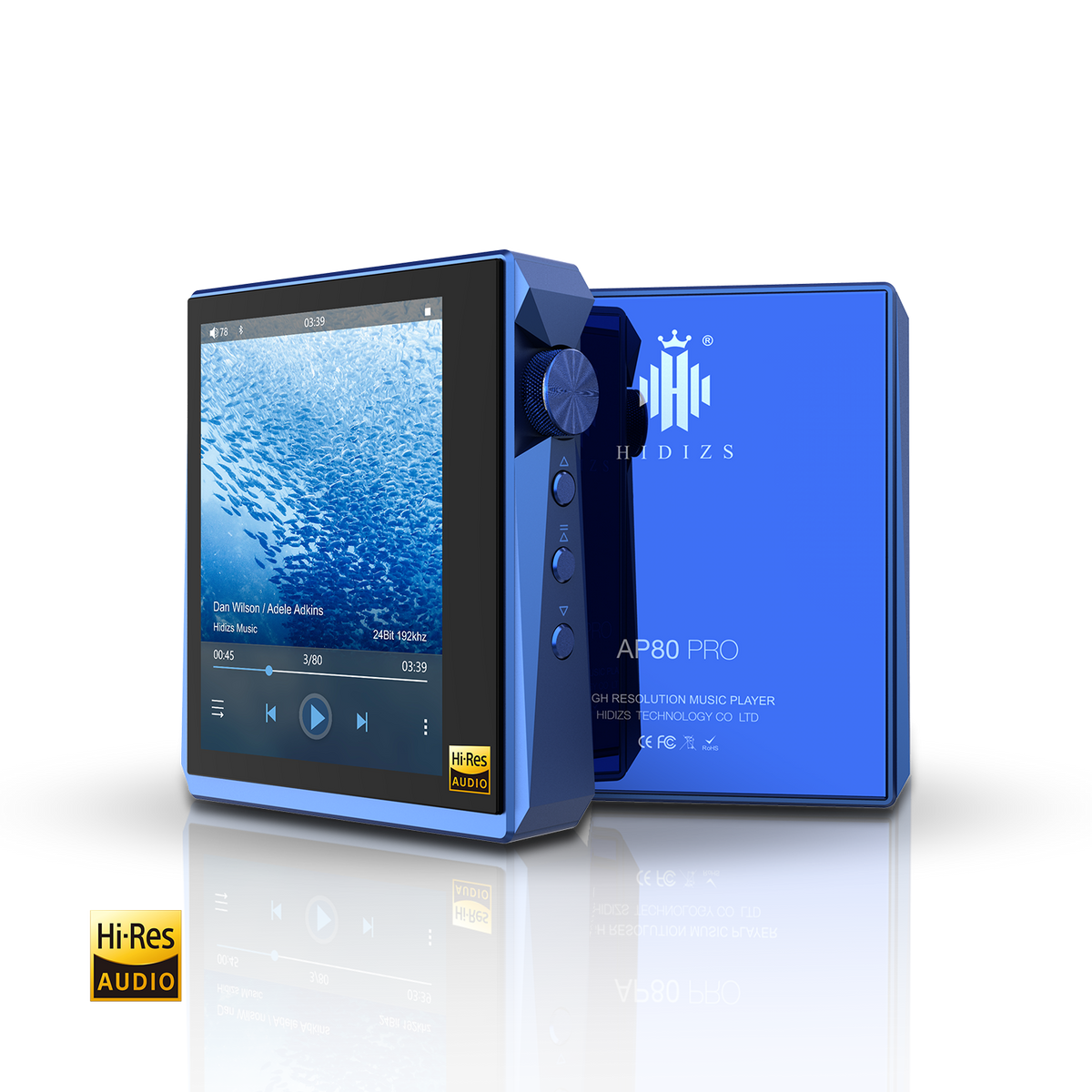 Hidizs AP80 Pro Portable LDAC Lossless MQA Music Player | Hidizs