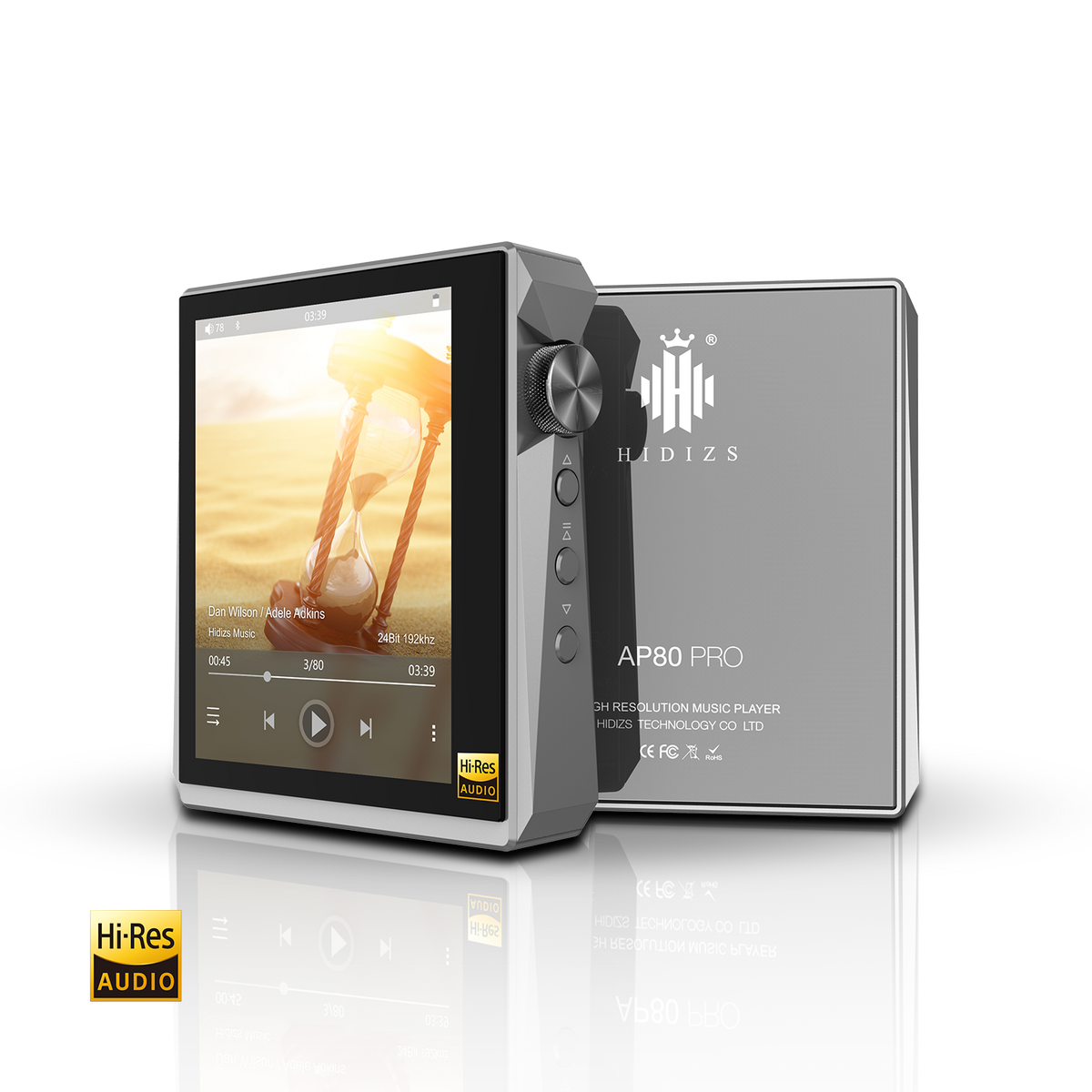 Hidizs AP80 Pro Portable LDAC Lossless MQA Music Player | Hidizs