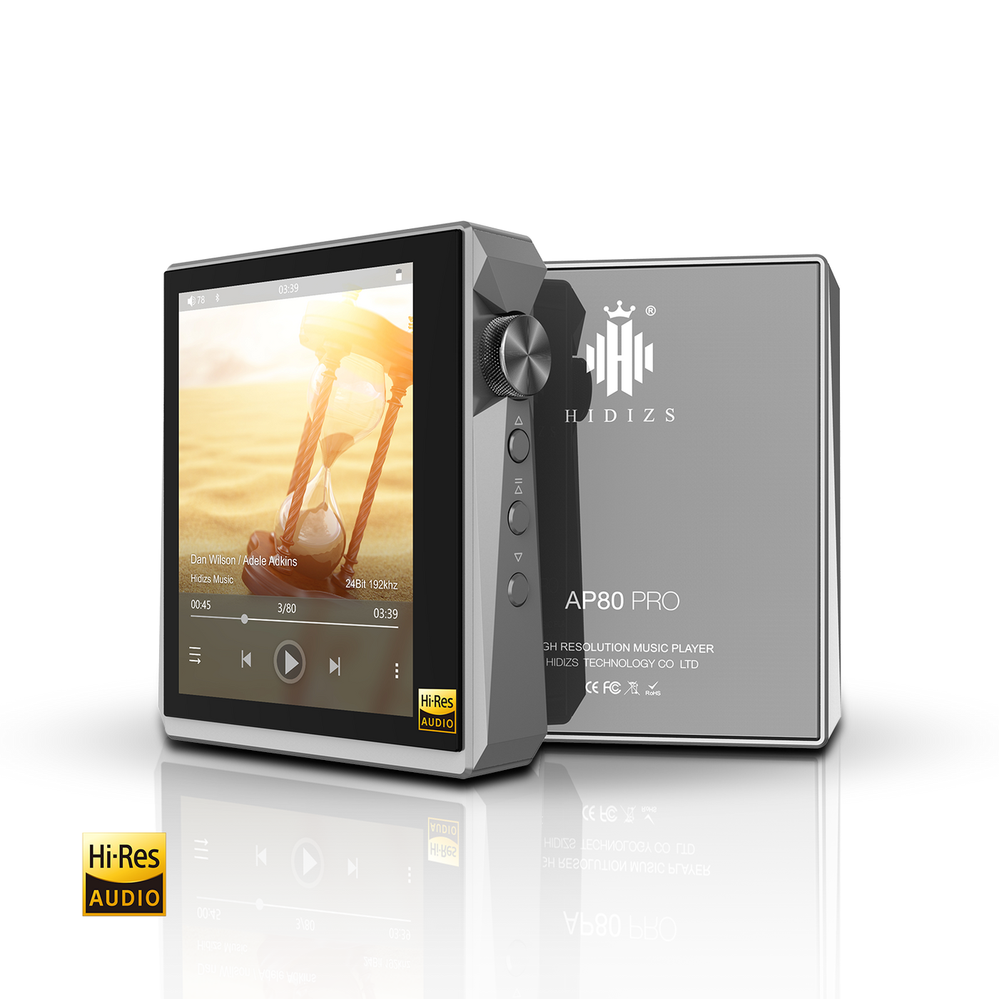 Hidizs AP80 Pro Portable LDAC Lossless MQA Music Player | Hidizs