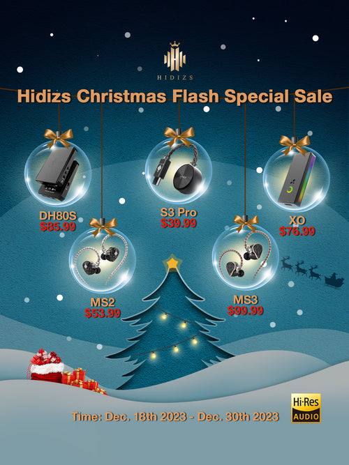 Hidizs Christmas Special Sale