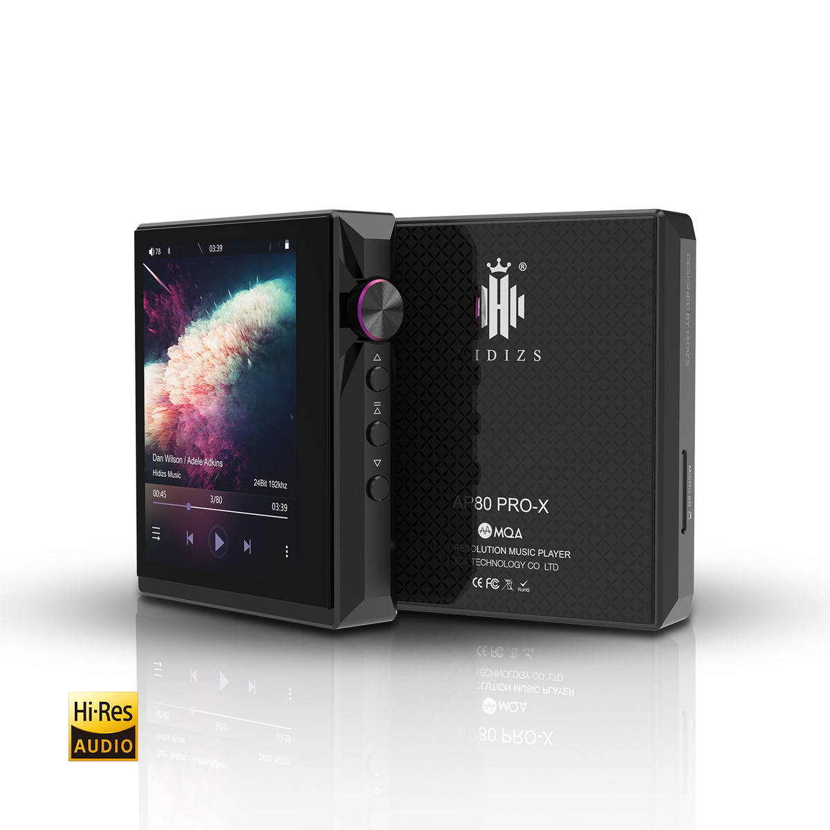 Hidizs AP80 PRO-X Portable Balanced Lossless MQA Music Player | Hidizs