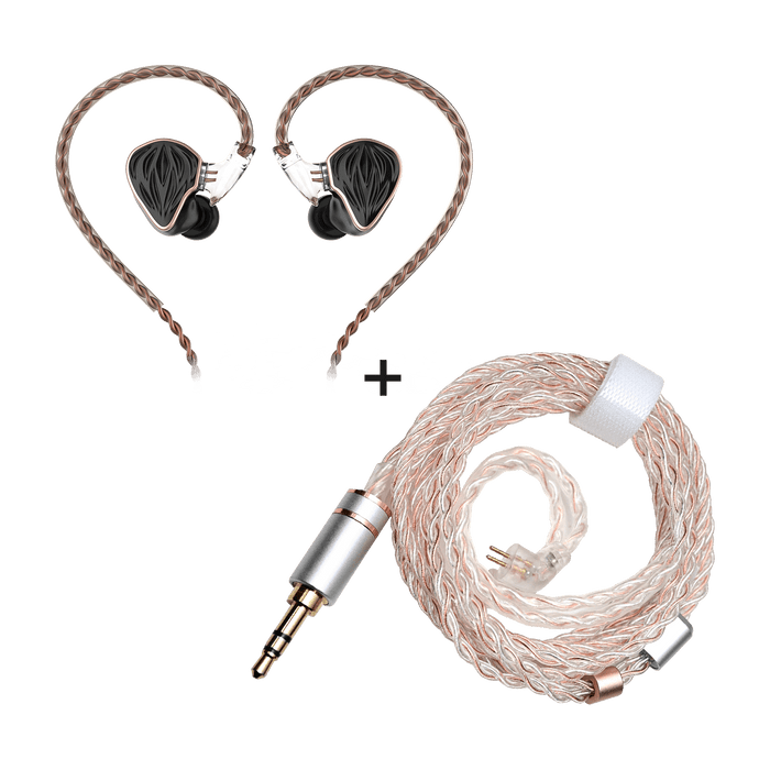 HIDIZS MS3 Hybrid IEMs | Balanced Armature & Dynamic Drivers for Studio Sound