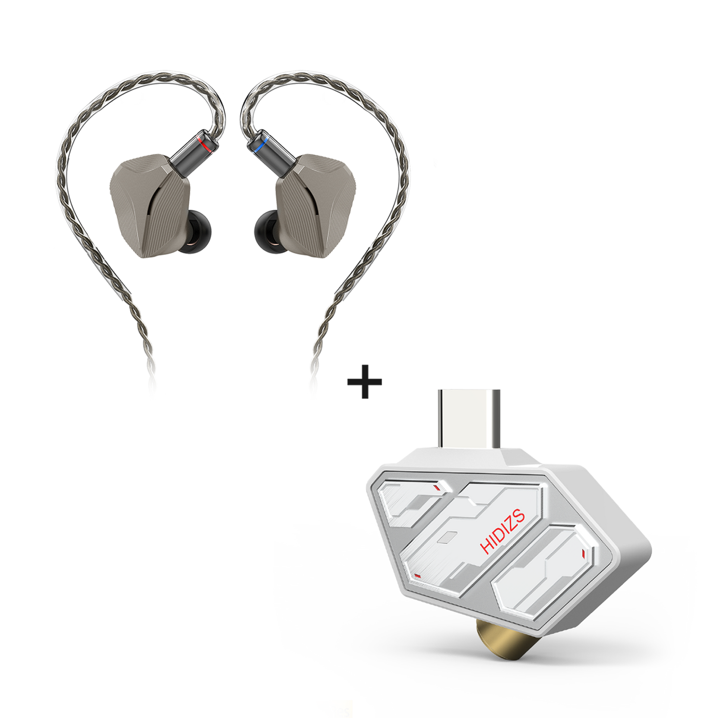 HIDIZS MP145 Planar Magnetic Driver In Ear Monitors for Audiophiles an